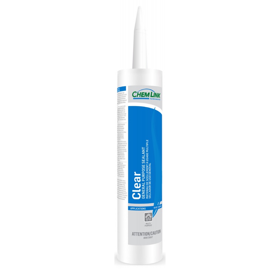 Clear General Purpose Sealant, 10.1 Oz. Tube - OSI Distribution